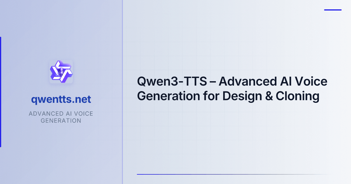 Qwen3 TTS Voice Cloning – Clone Voices in Seconds